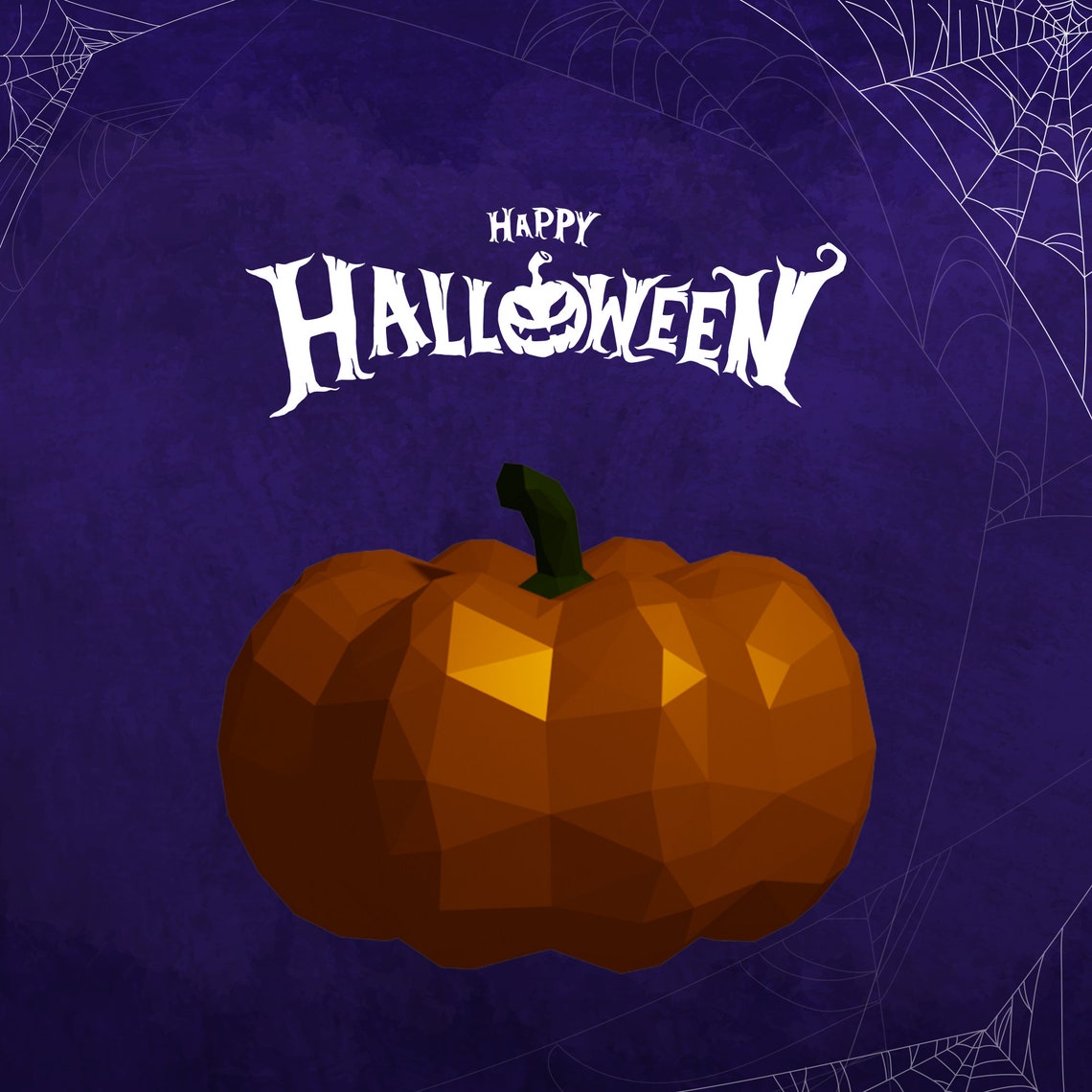 Pumpkin Papercraft, Create Your Own 3D Papercraft Halloween Decoration ...