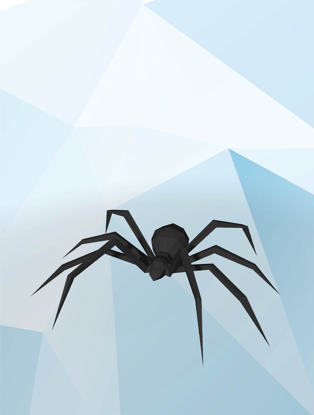 Papercraft Spider Model, Create Your Own 3D Papercraft Model, 3D ...