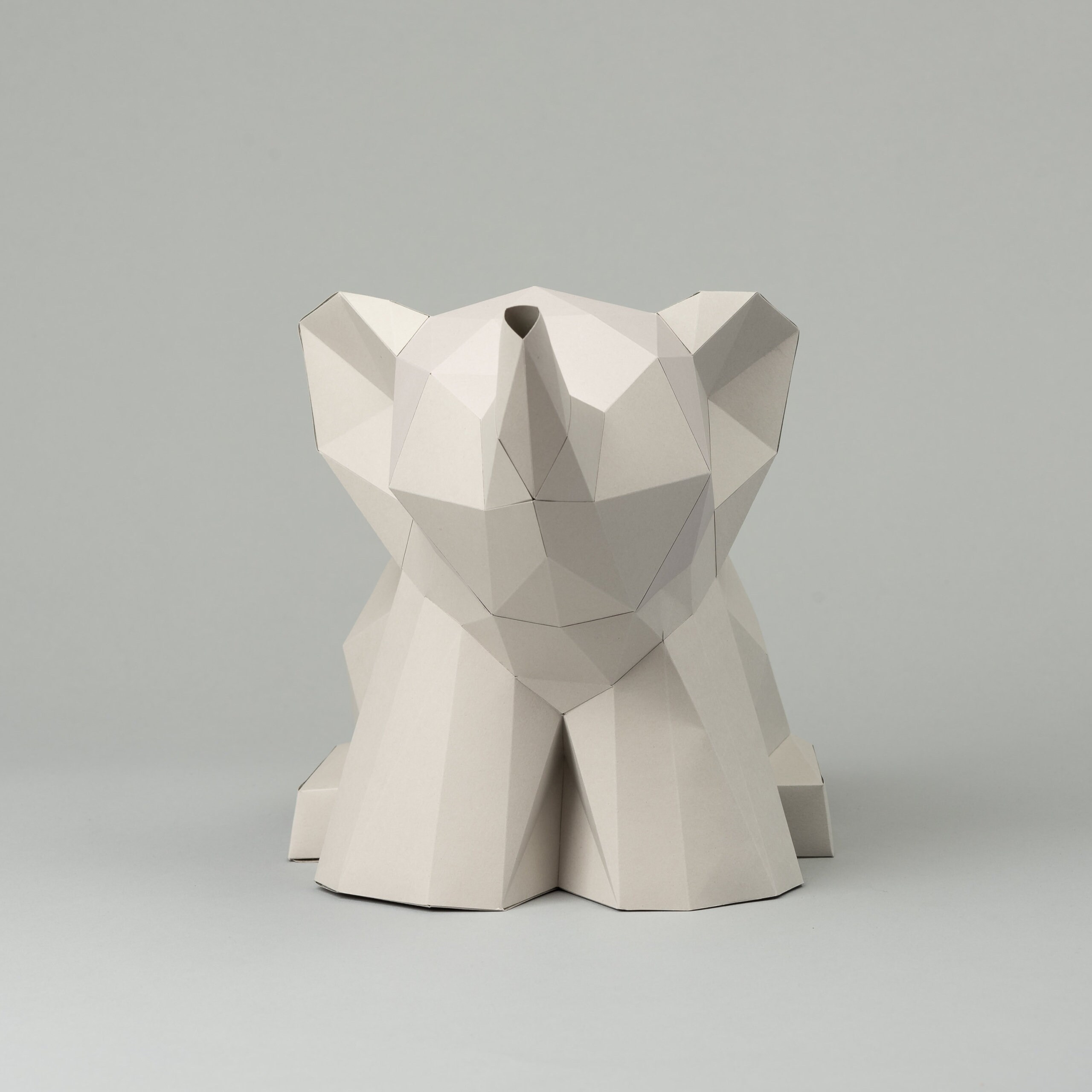 Baby Elephant Model, Create Your Own 3D Papercraft Elephant, Origami ...