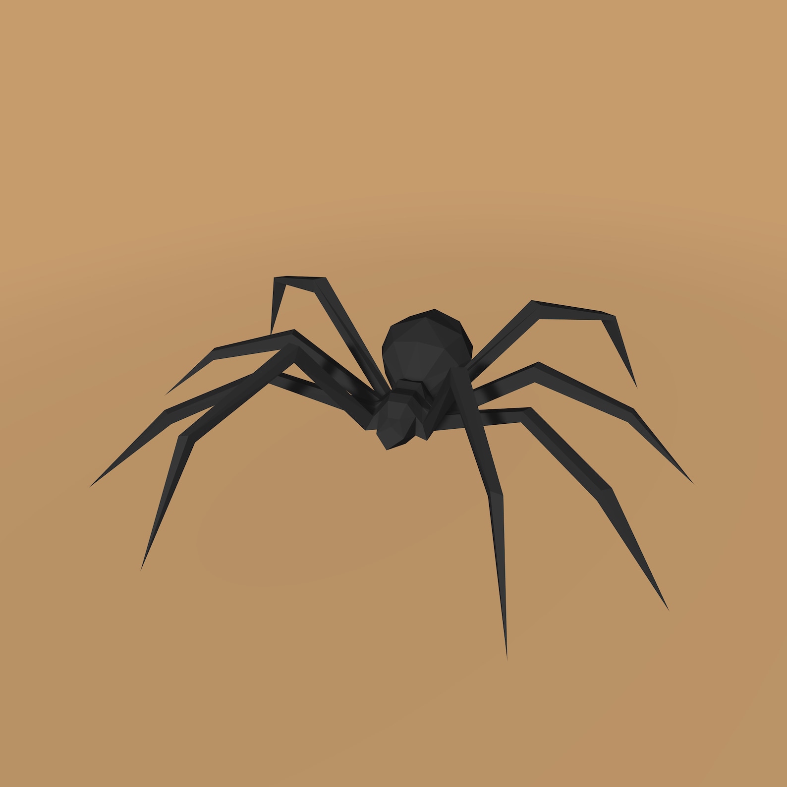 Papercraft Spider Model, Create Your Own 3D Papercraft Model, 3D ...