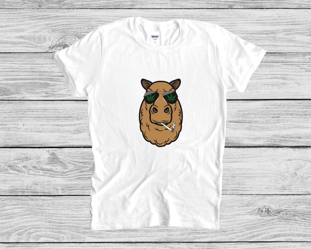 Capybara Meme Weed Stoner Gift Shirt - Etsy
