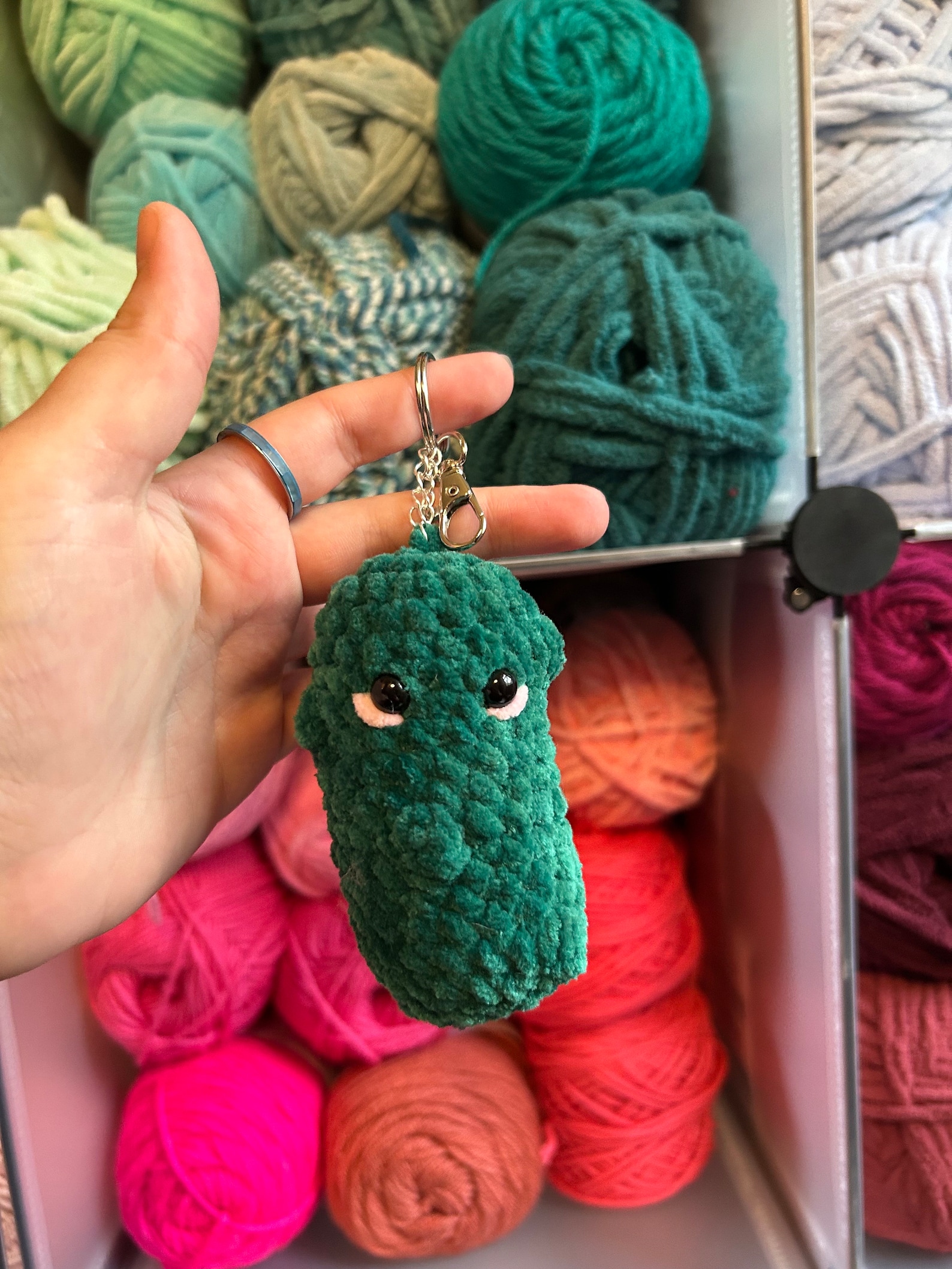 Pickle Keychain - Etsy
