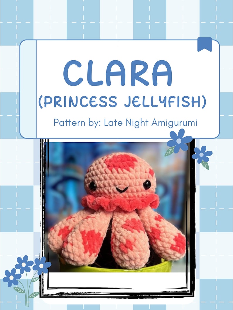 Clara (princess Jellyfish) - Crochet Pattern - Etsy