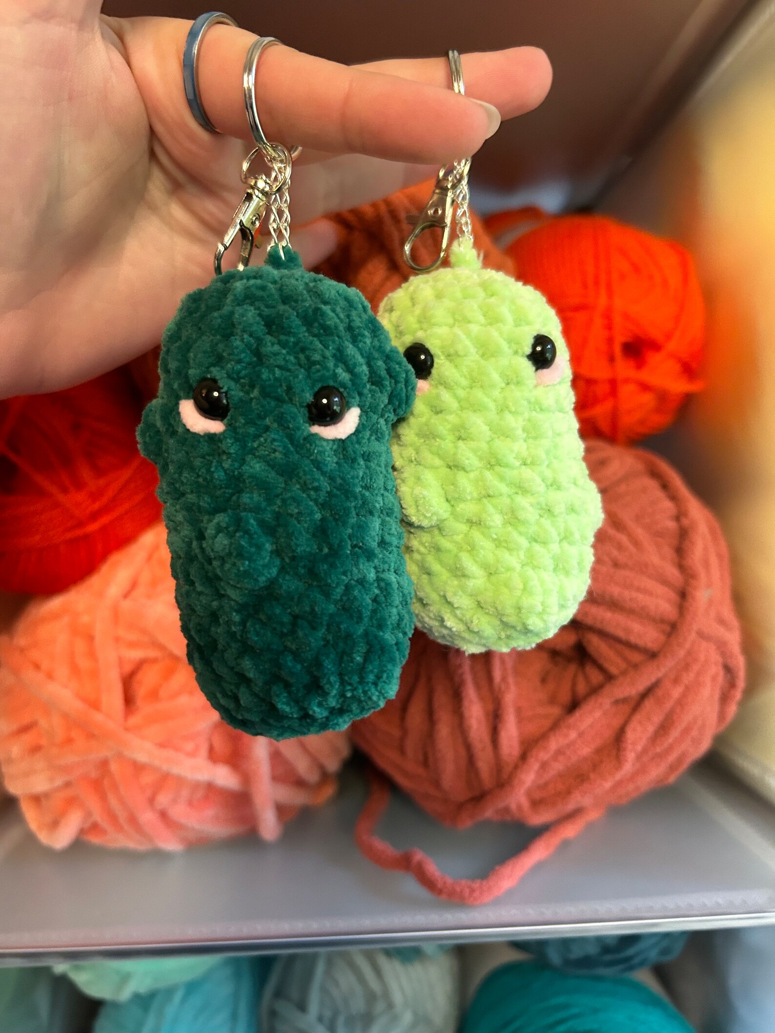 Pickle Keychain - Etsy