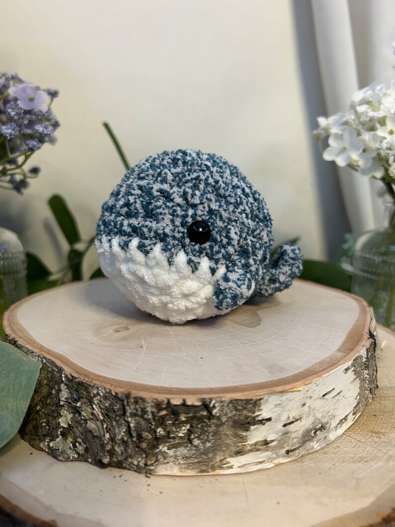 Whale Plushie - Handmade Plushie - Etsy