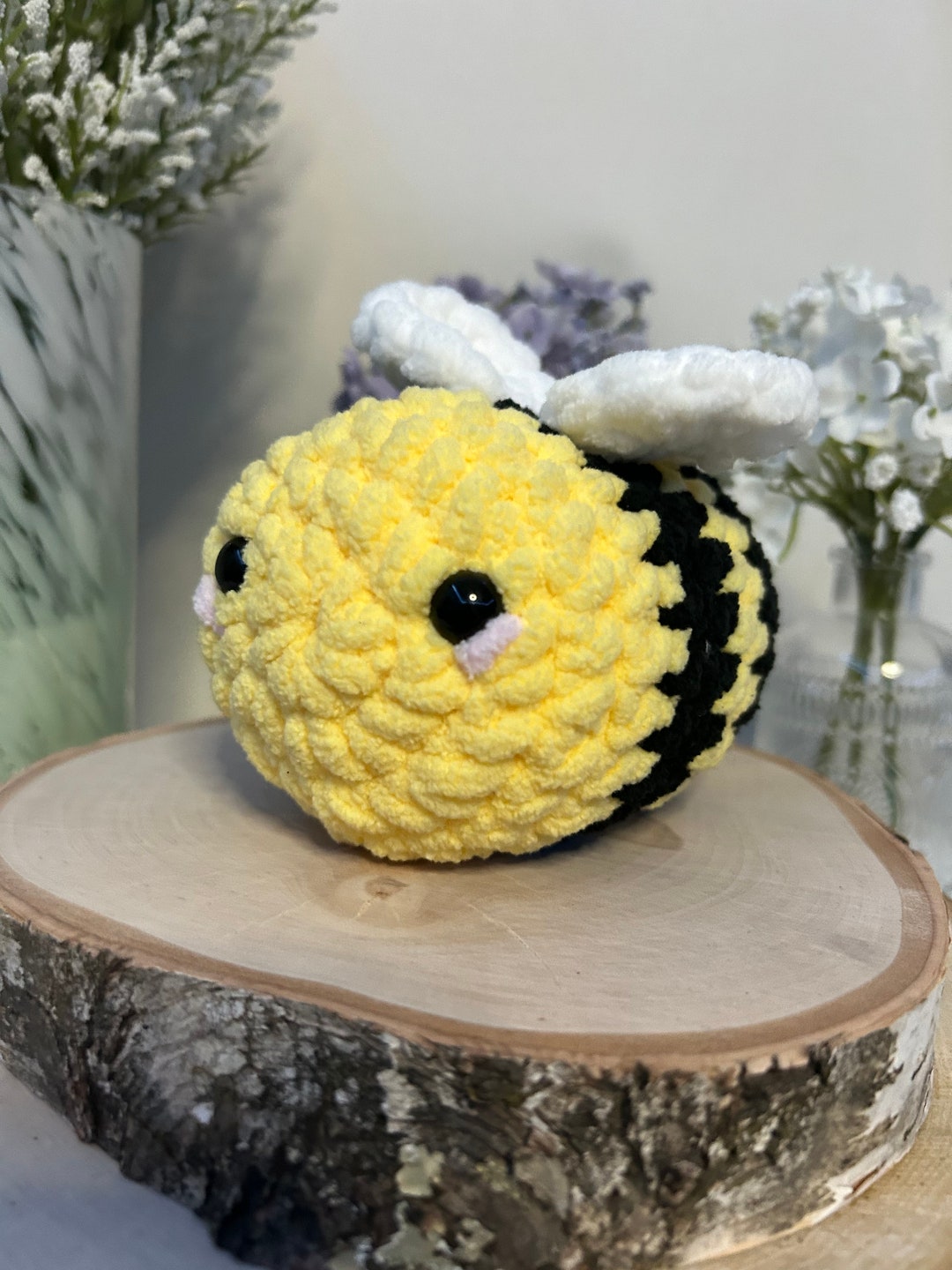 Bumble Bee Plushie - Handmade Stuffed Animal - Etsy