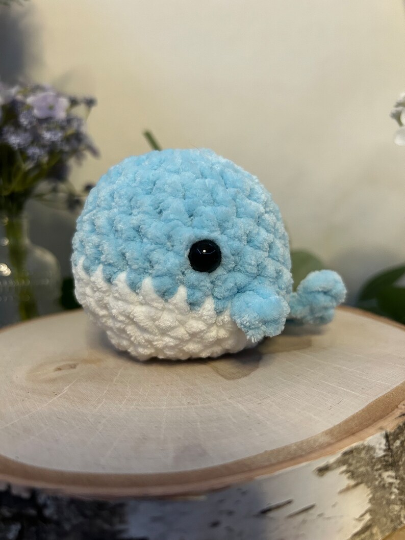 Whale Plushie - Handmade Plushie - Etsy