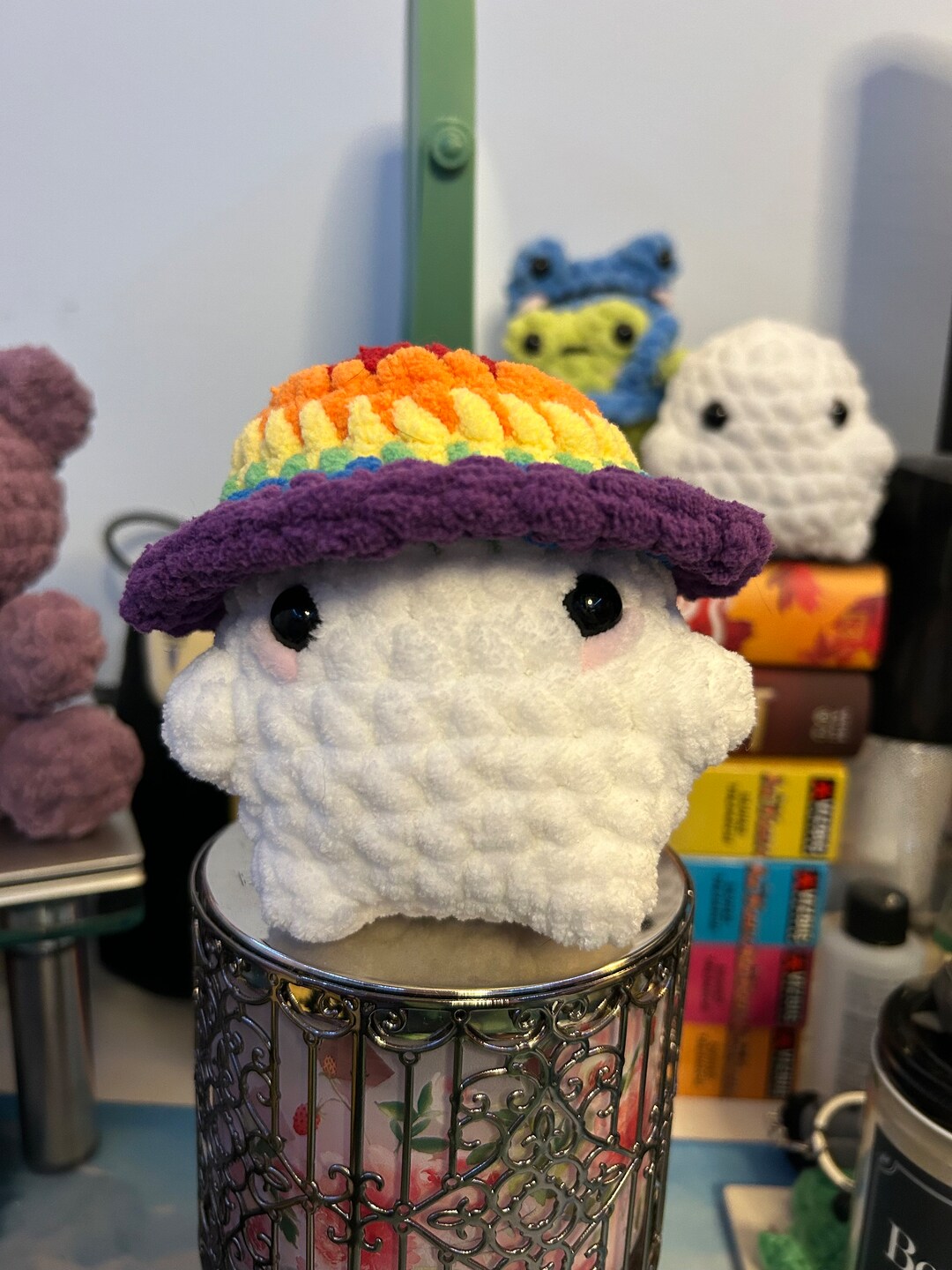 Rainbow Mushroom Mushroom Boy Plushie Pride Stuffed Animal - Etsy