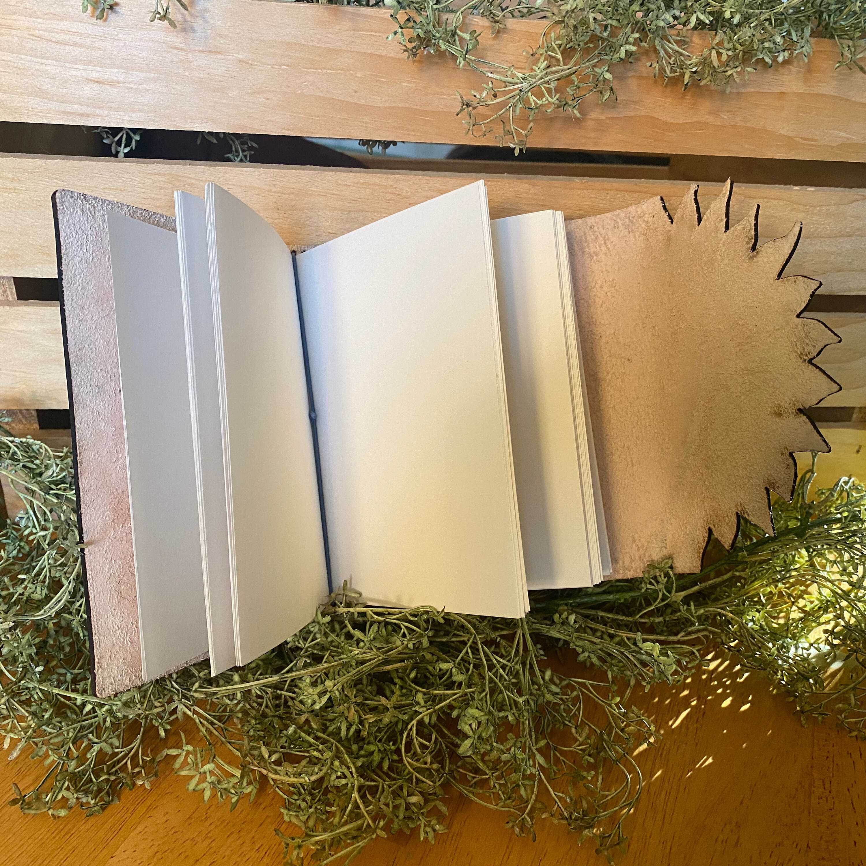 Sunflower Trifold Journal, SVG, Dxf, Laser Cut File, Lightburn, Xcs ...