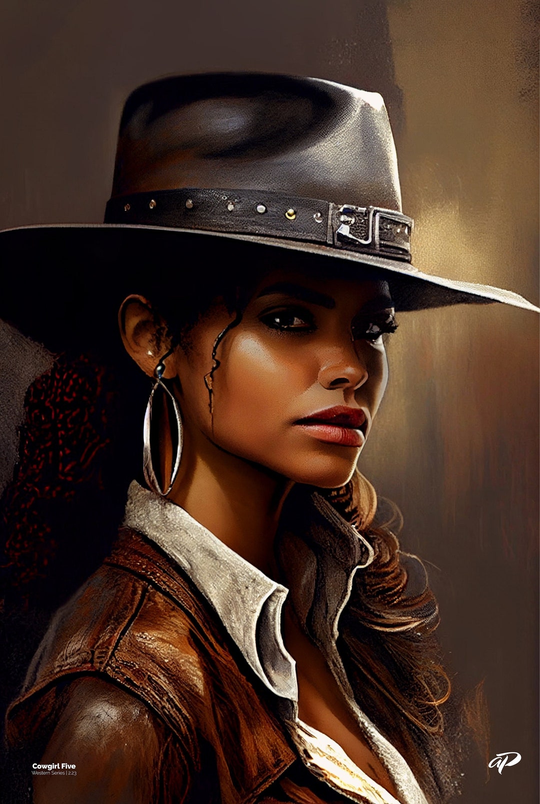 Cow Girl Five - Etsy