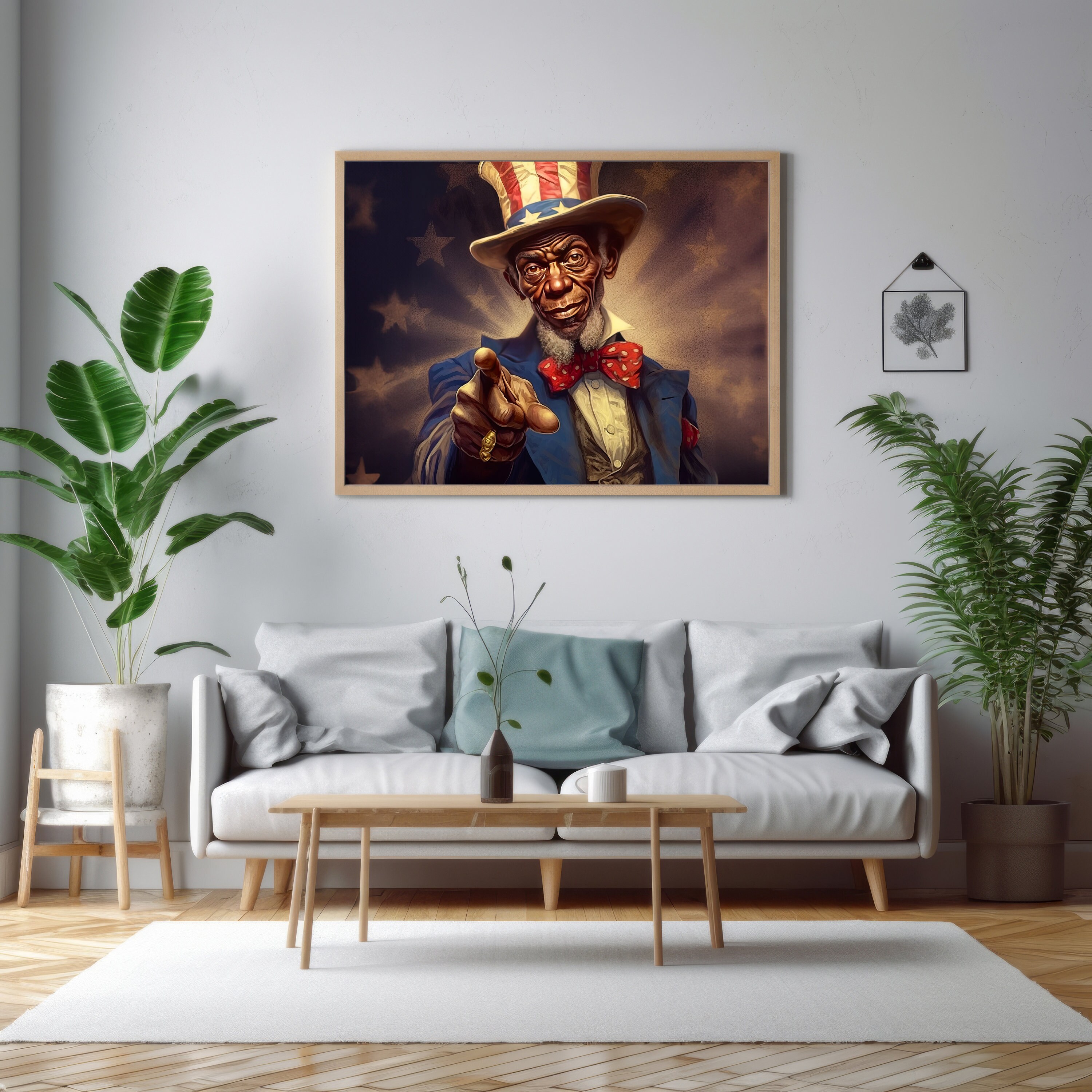 Black Uncle Sam - Etsy