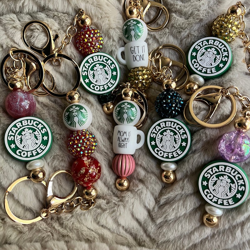 Starbucks Keychain - Etsy