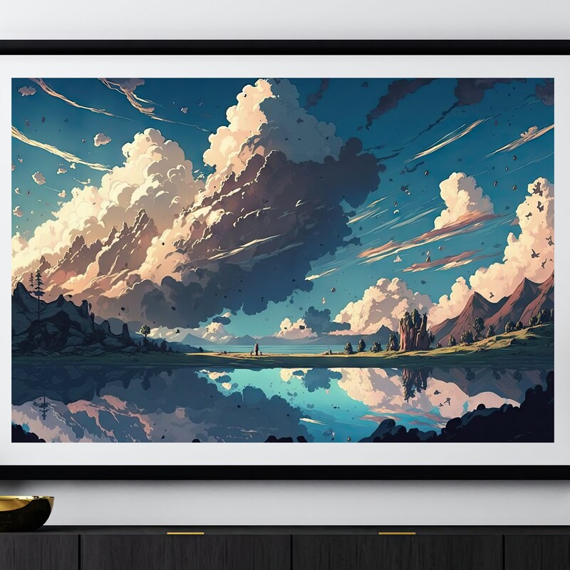 Horizontal Anime Poster - Etsy