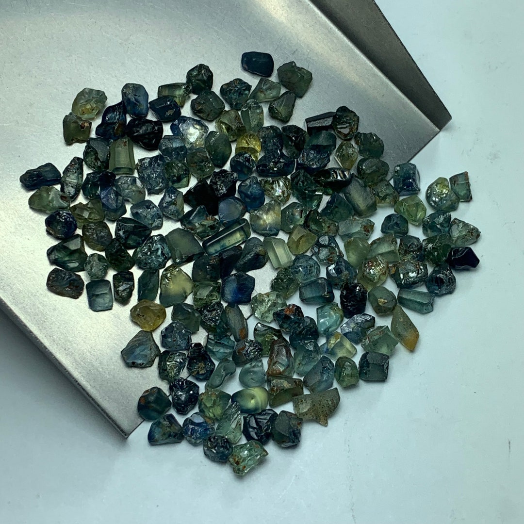 150 Carats Facet Grade Parti Sapphires Mili Size Natural Sapphires ...