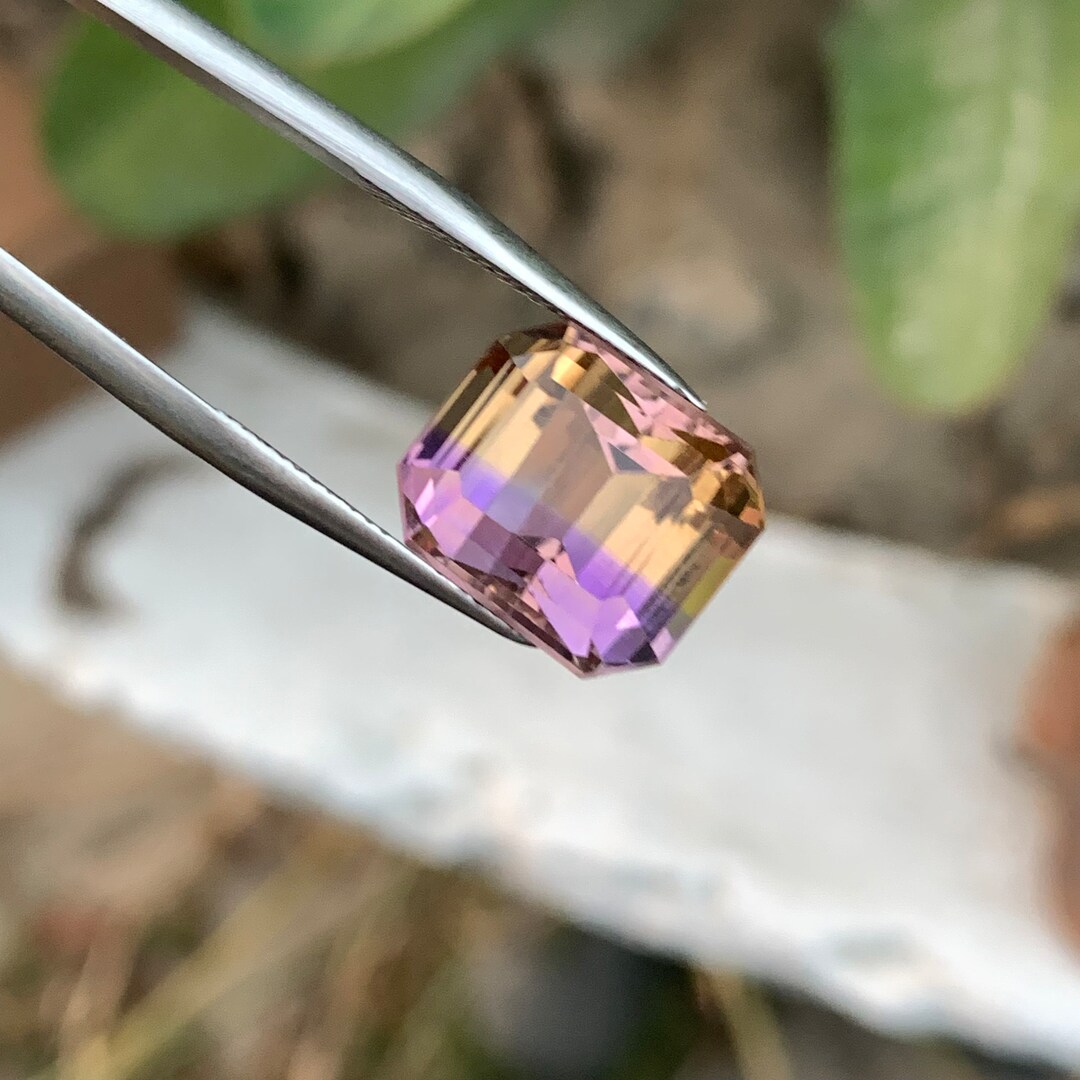 8 Carats Faceted Bolivian Ametrine Loose Ametrine Bi Color - Etsy