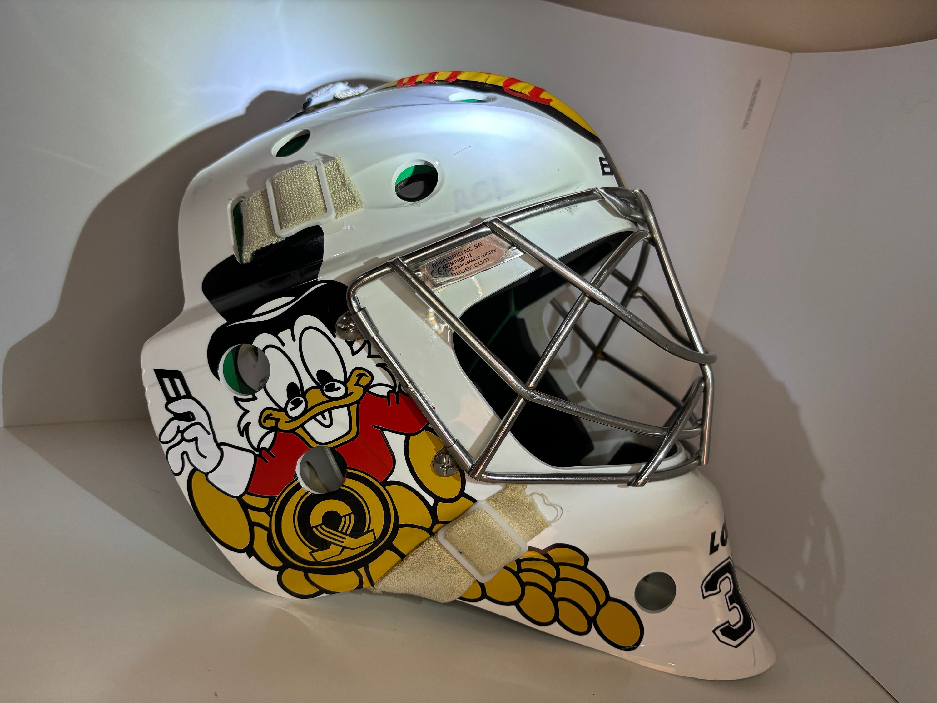 Custom Hockey Goalie Helmet | Custom Vinyl Decal - Etsy