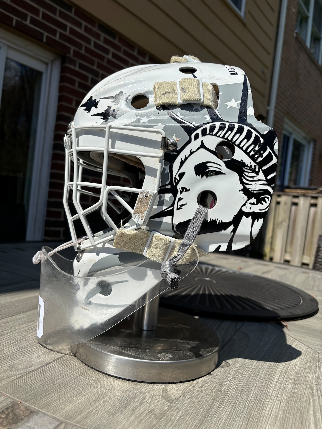 Custom Hockey Goalie Helmet | Custom Vinyl Decal - Etsy