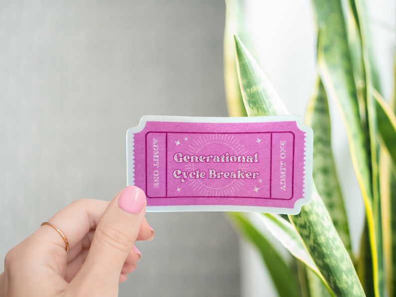 Generational Cycle Breaker Sticker Self Compassion - Etsy