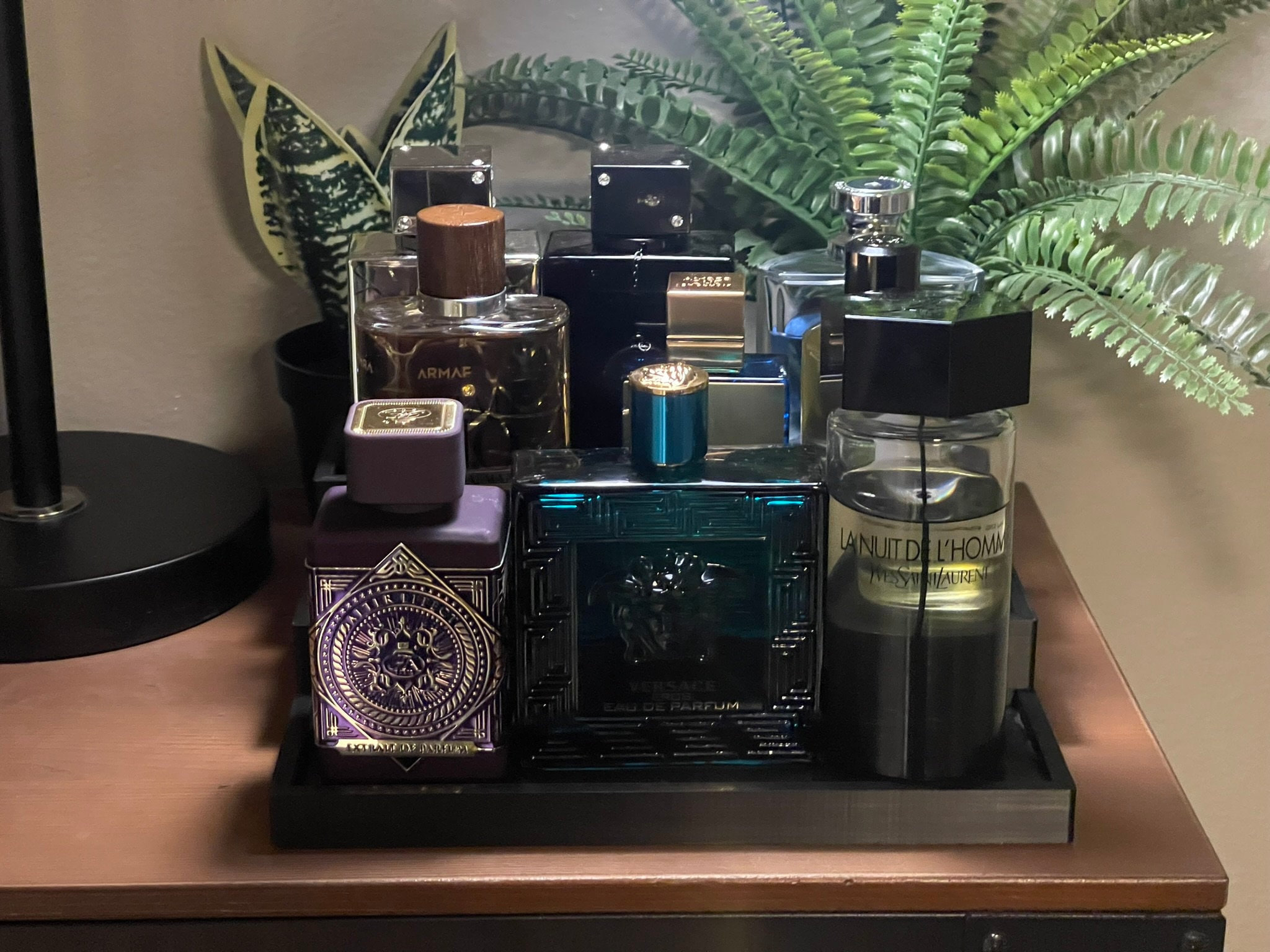 Fragrance Display Shelf | Perfume and Cologne Bottle Organizer | Triple ...