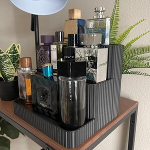 Large Fragrance Display Shelf | Perfume and Cologne Bottle Organizer ...