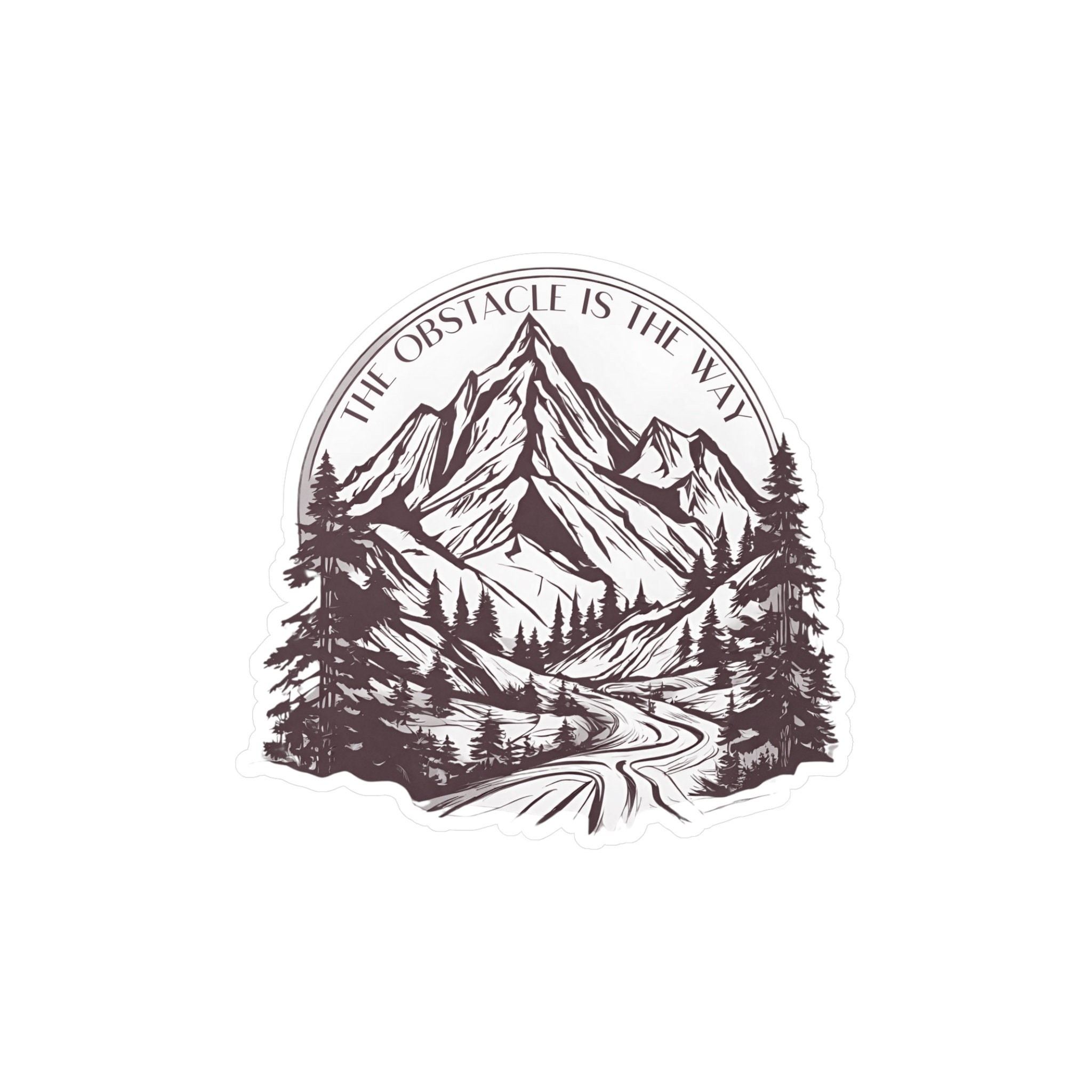 The Obstacle is the Way Stoic Vinyl Decals - Etsy