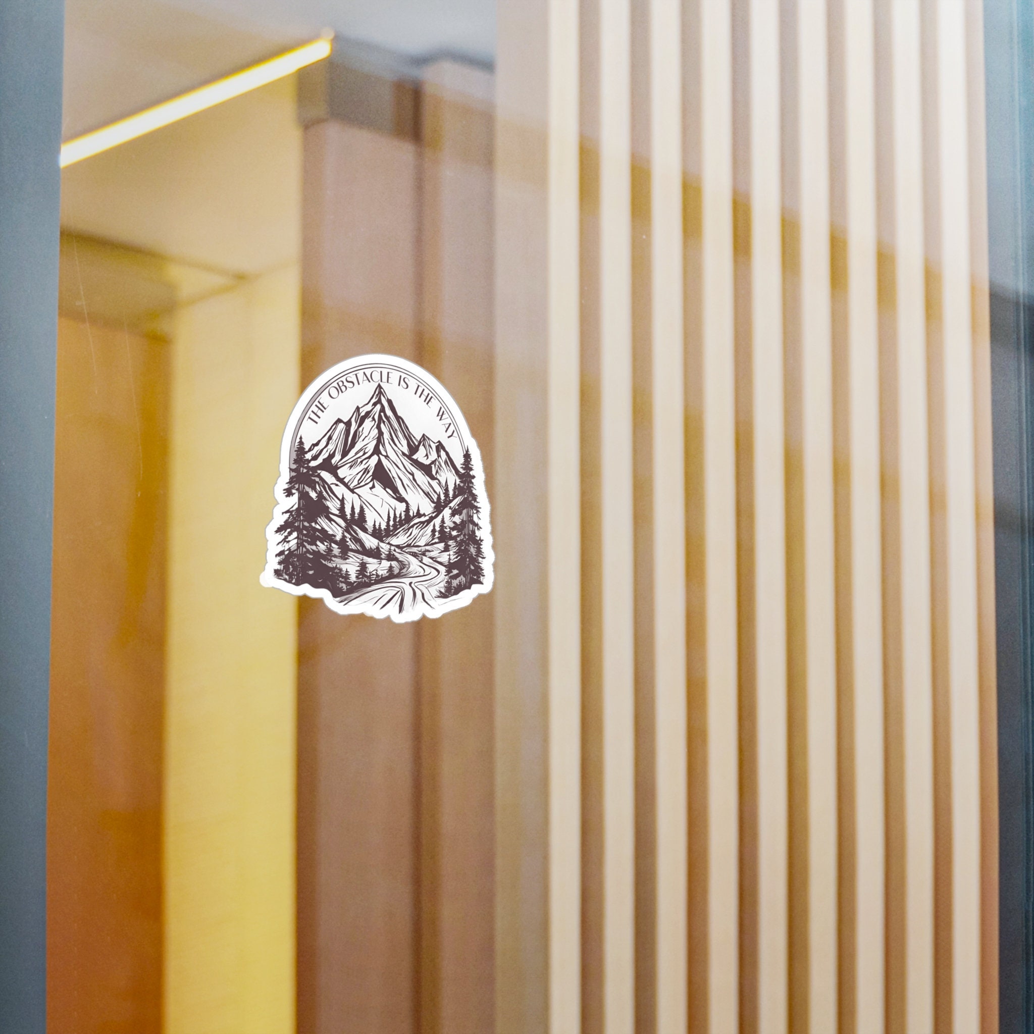 The Obstacle is the Way Stoic Vinyl Decals - Etsy