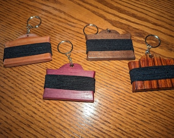 Hair Tie Keychain - Etsy