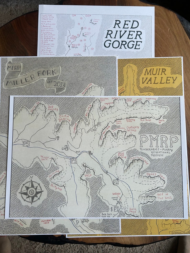 RRG Complete Pack - Miller Fork, Pendergrass-murray Recreational Preserve, Muir Valley and the ...