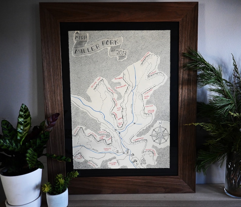 Miller Fork Recreational Preserve (MFRP) Print (13" X 19") - Etsy