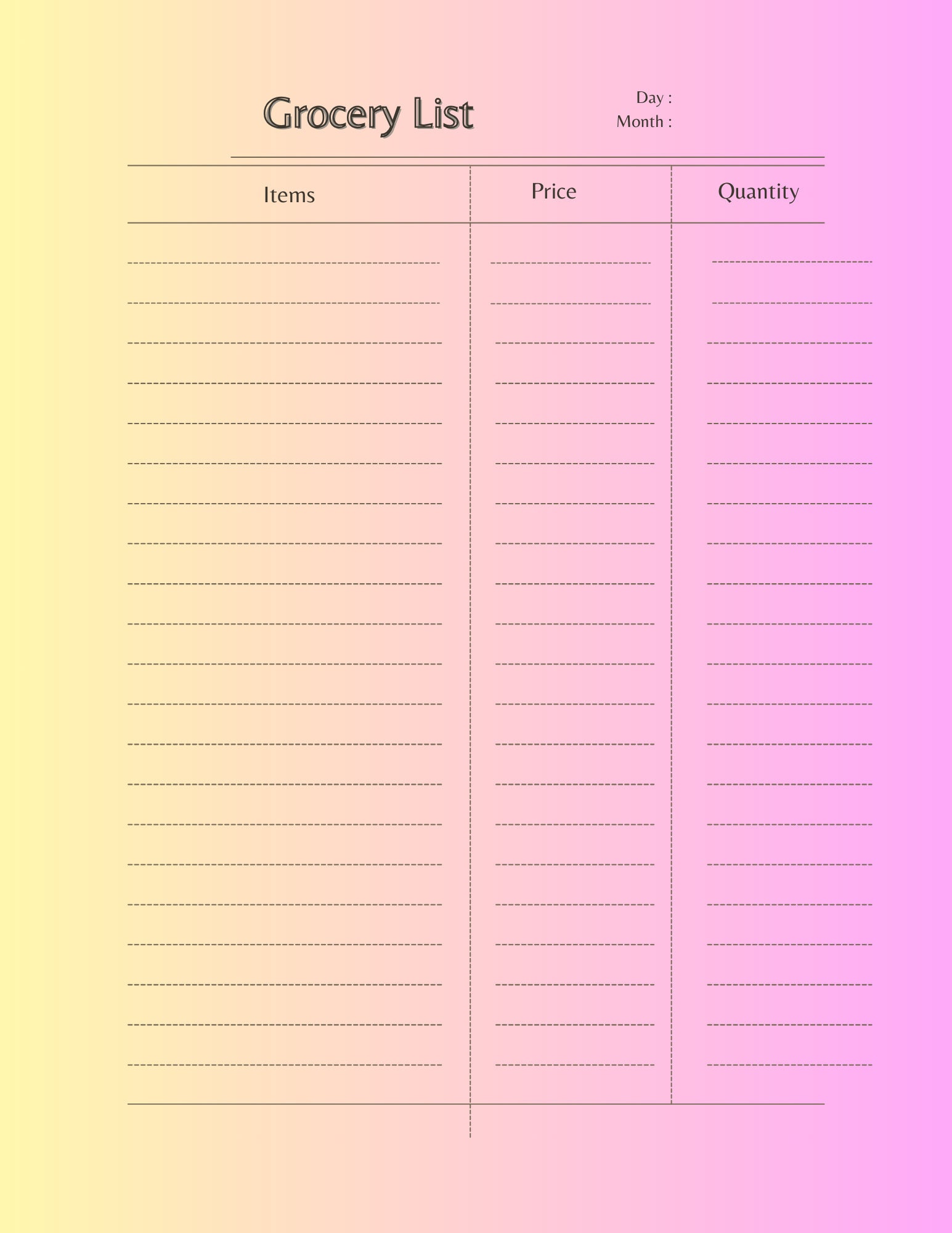 Meal Budgeting and Grocery Lists Bundle - Etsy