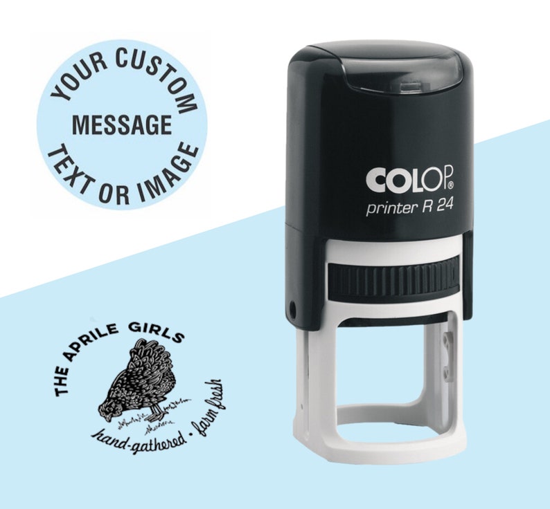 Custom Logo Stamp Branding Stamp Marketing Stamp Business Stamp Small ...