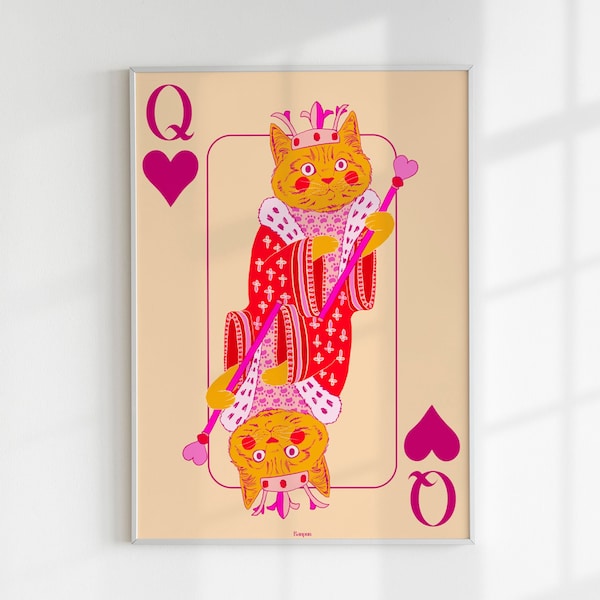 Queencard Poster - Etsy Australia