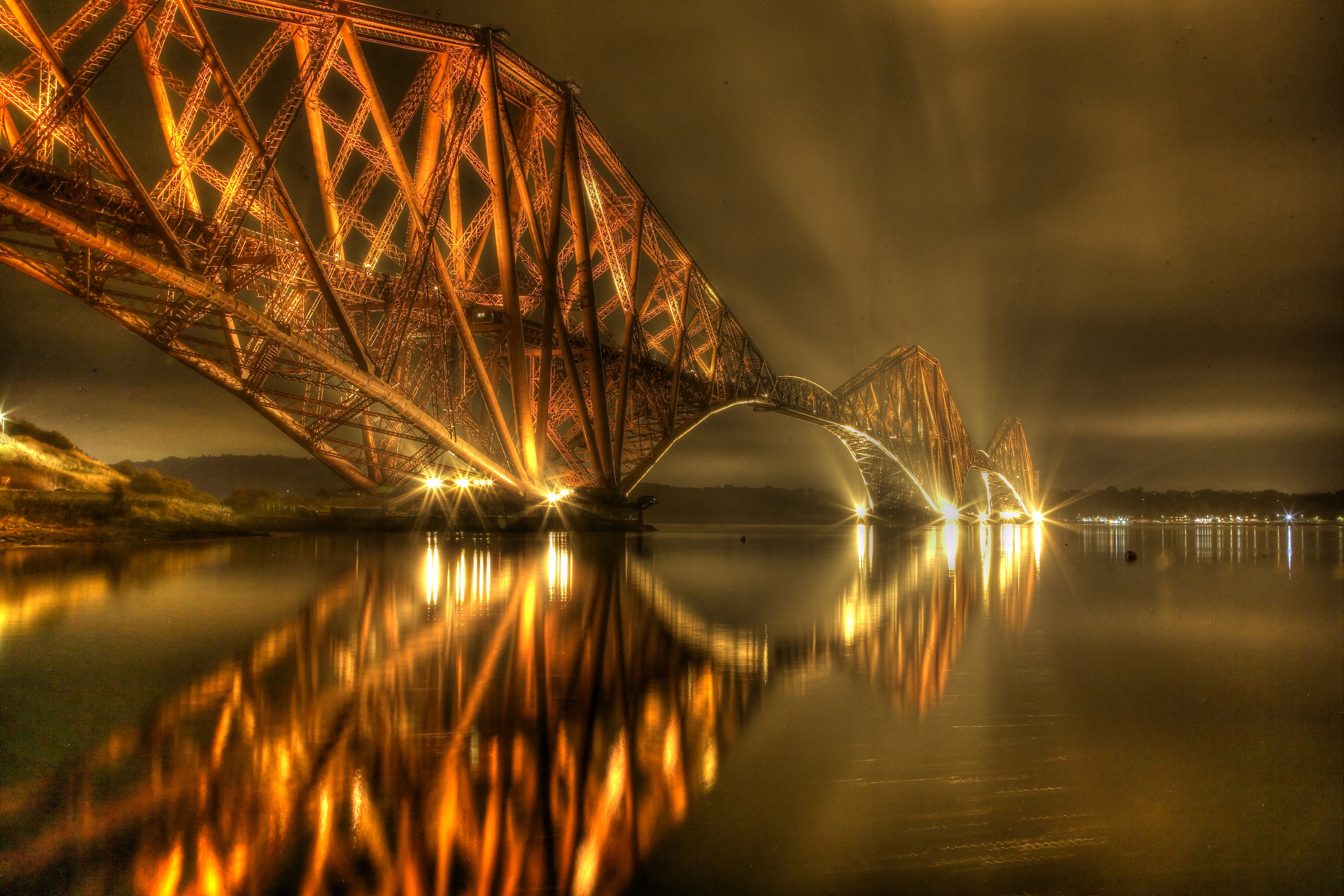 Forth Bridge Night