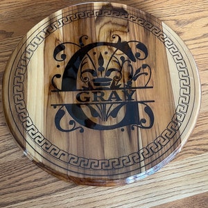 Lazy Susan 14 In. Personalized for You. - Etsy