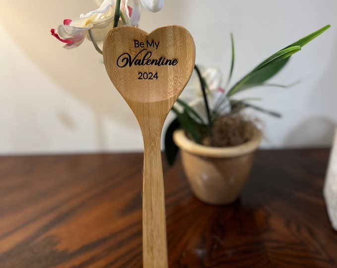 Natural Wooden Heart Spoons Handcrafted Rosewood Spoons Eco-friendly ...