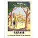 Vintage French PLM Poster, Grasse Poster, Vintage World Travel Print ...