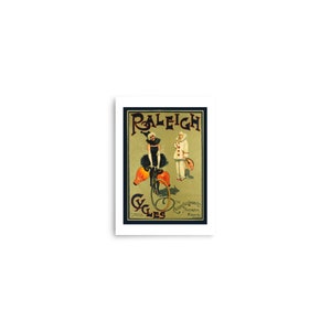 Vintage Bicycle Poster, Raleigh Cycles Poster, Historic Advert ...