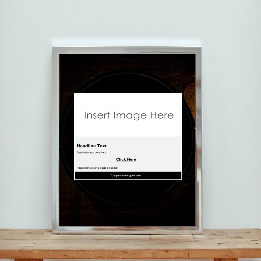 Outlook Email Template | Email Template for Corporate Announcements ...