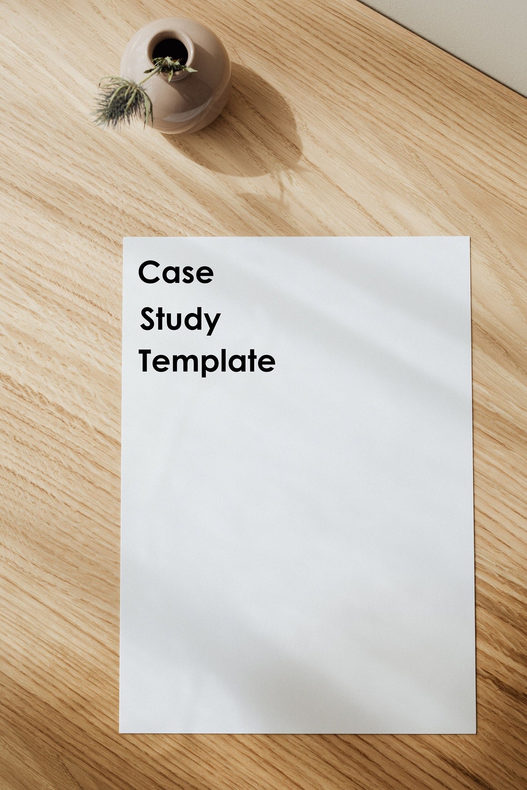 Case Study Template | Create a Case Study in a Few Easy Steps | Case ...