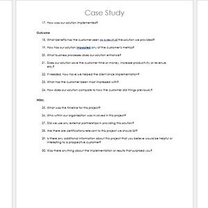 Case Study Template | Create a Case Study in a Few Easy Steps | Case Studies Made Easy ...