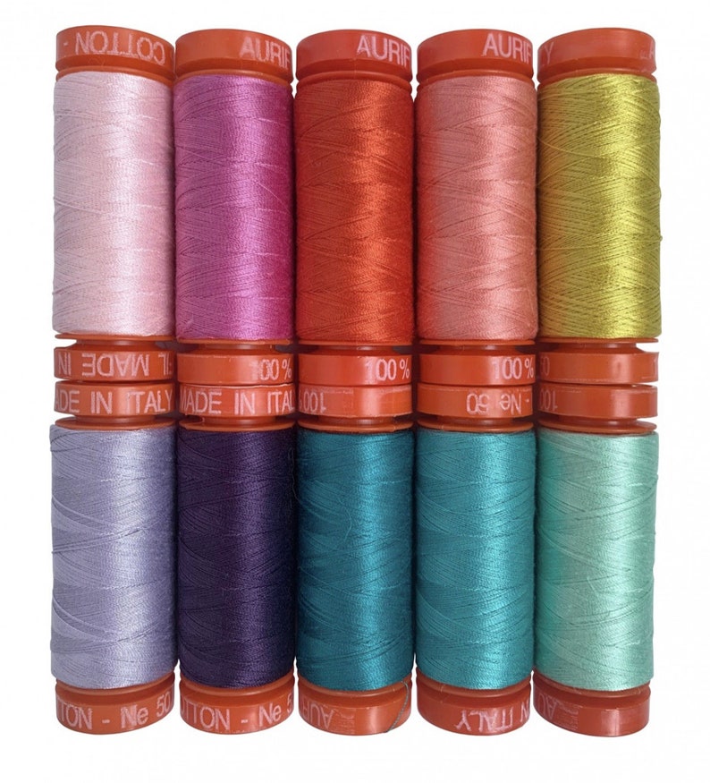 Aurifil Collection of Moon Garden by Tula Pink - Etsy
