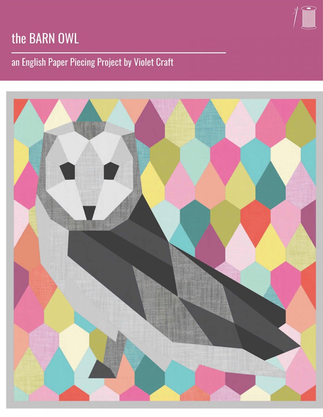 Barn Owl EPP Pattern by Violet Craft - Etsy