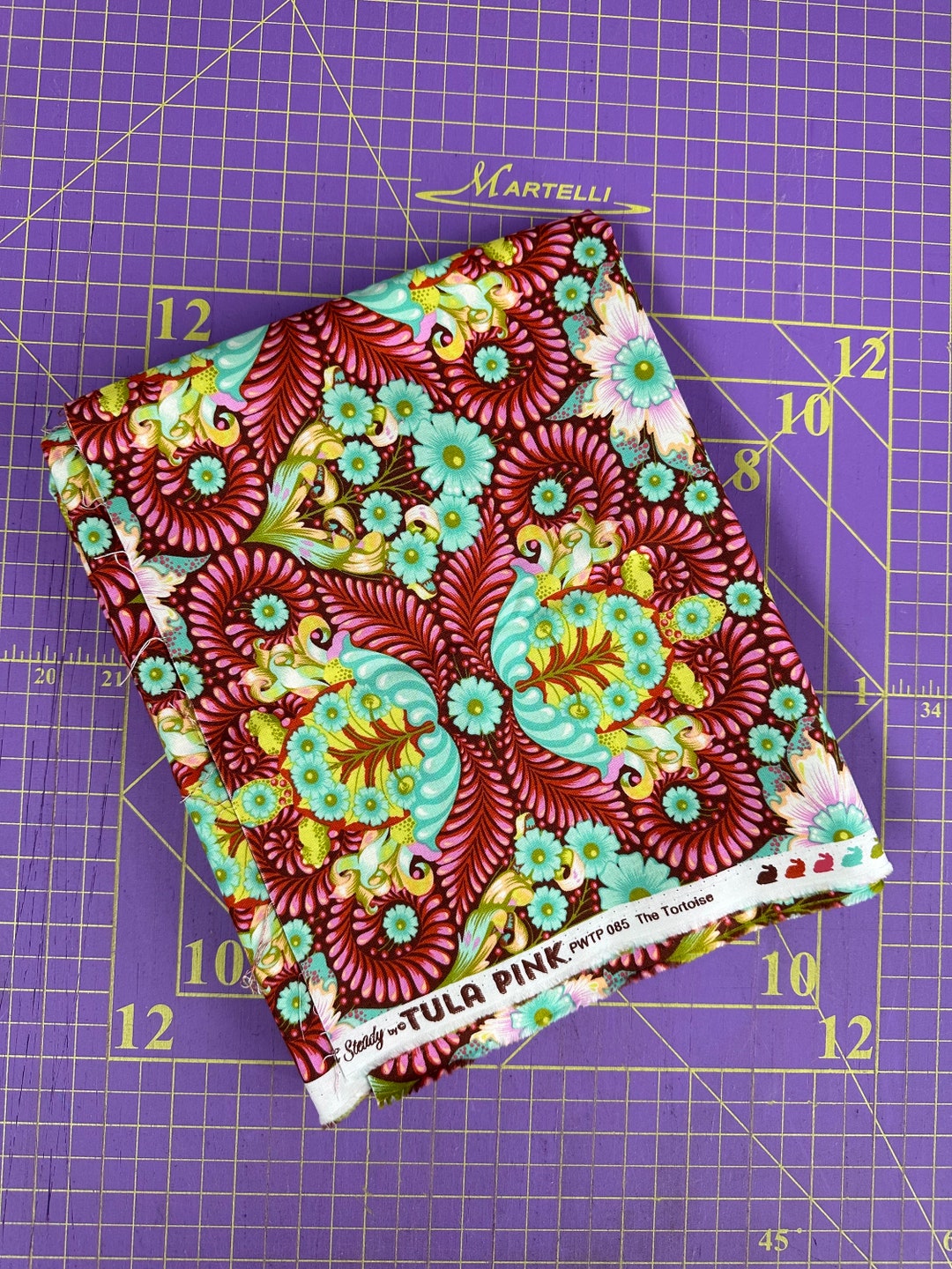 OOP Tula Pink Slow and Steady Tortoise - Etsy