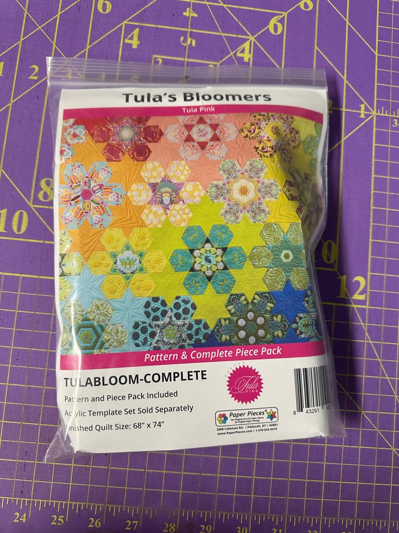 Tula’s Bloomers EPP Complete Pattern and Piece Pack - Etsy