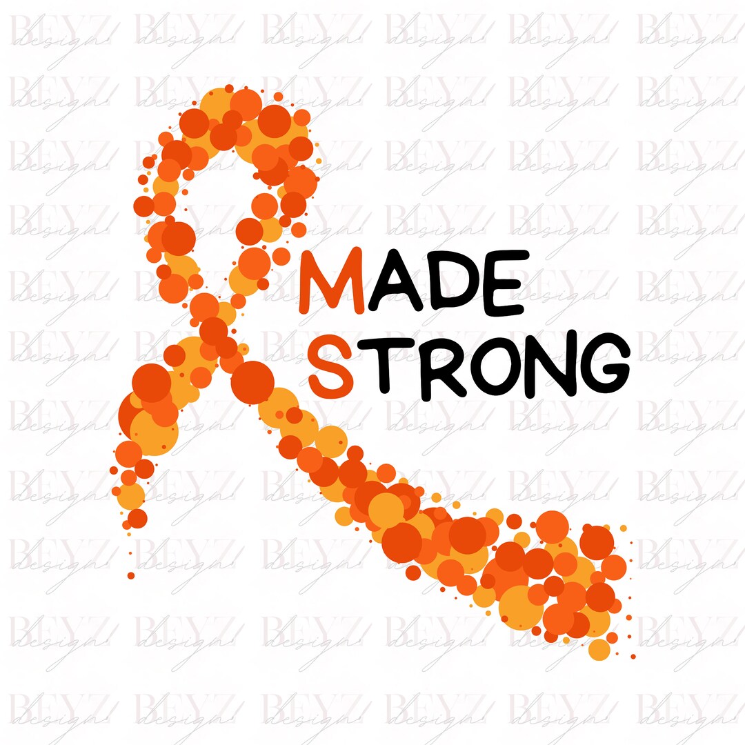 Multiple Sclerosis Svg, Multiple Sclerosis T-shirt, Made Strong Svg ...