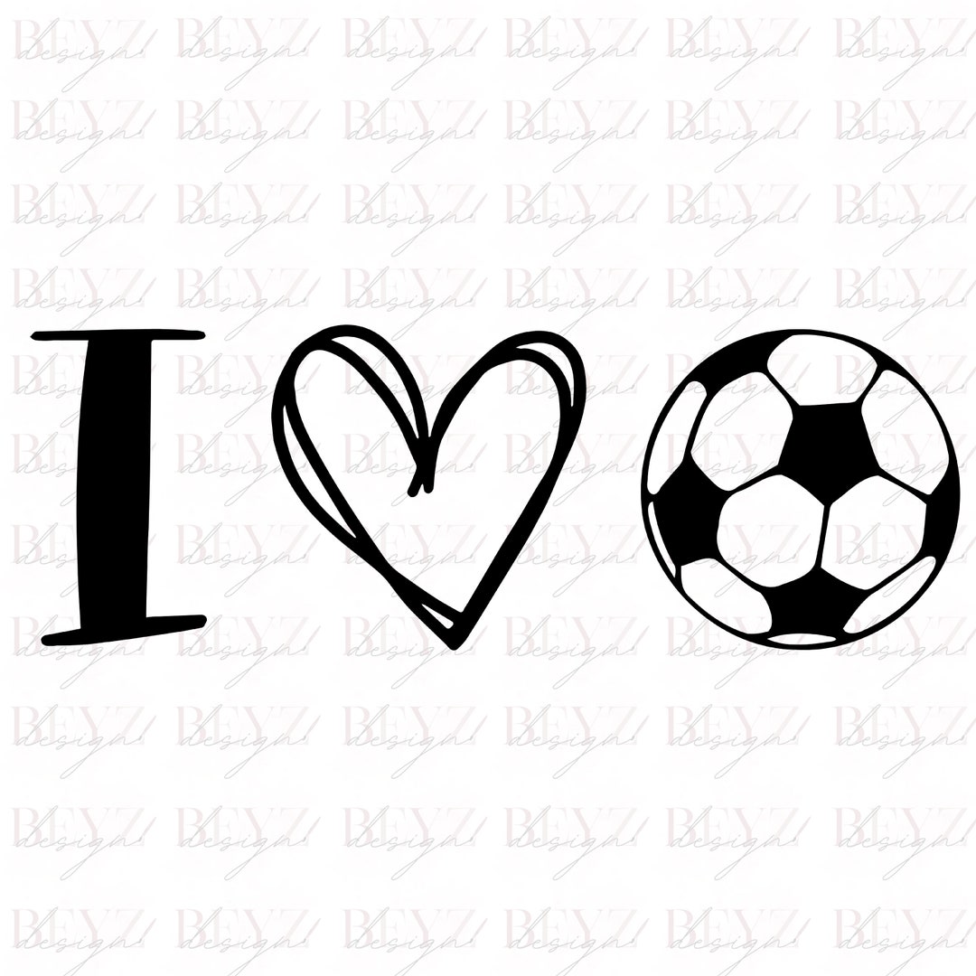 Soccer SVG, I Heart Soccer Svg, Soccer Shirt SVG, Soccer Life Svg ...