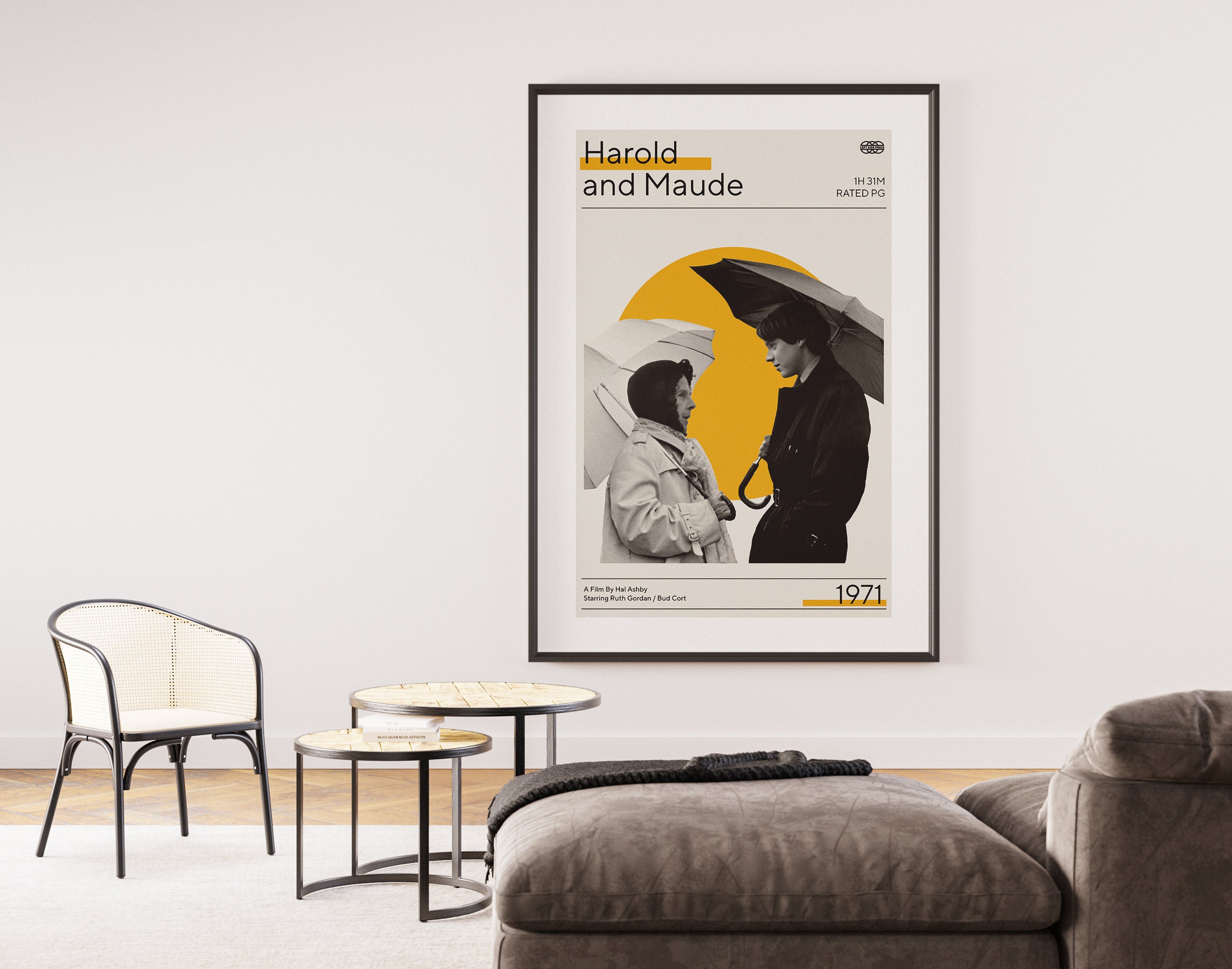 Harold and Maude | Minimalist Movie Poster | Modern Digital Download ...