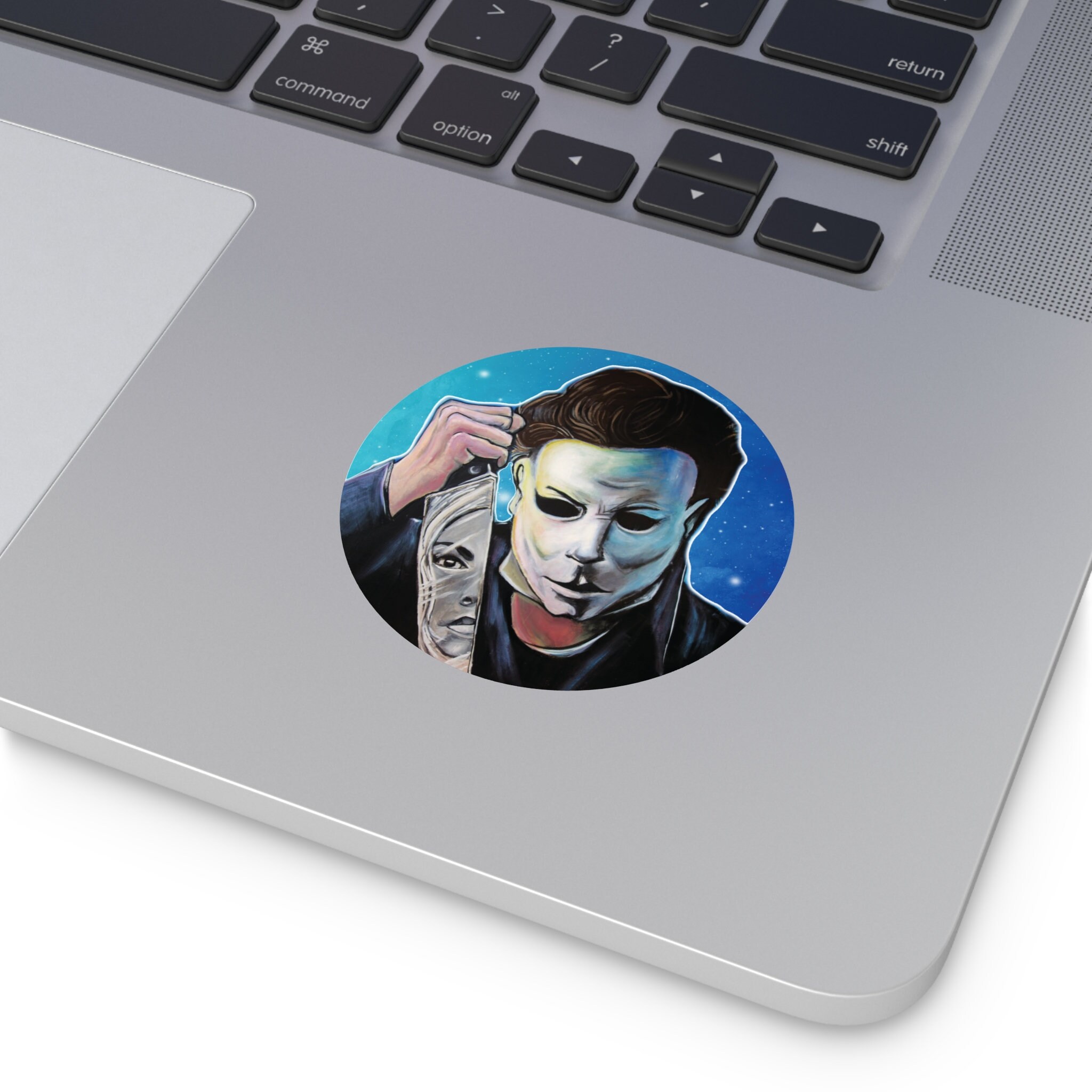 Michael Myers Circle Sticker Sticker for Car Window for - Etsy