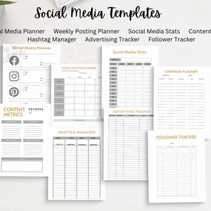 Digital Printable Business Planner Bundle, Small Business, Product and ...