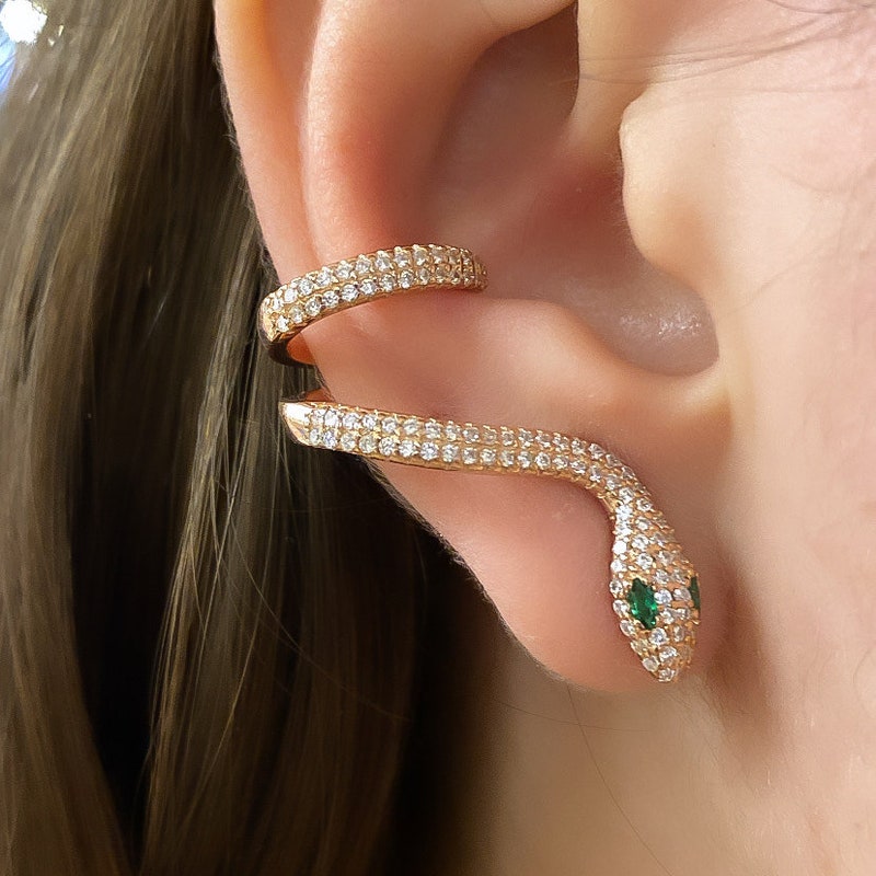 Snake Ear Cuff - Etsy